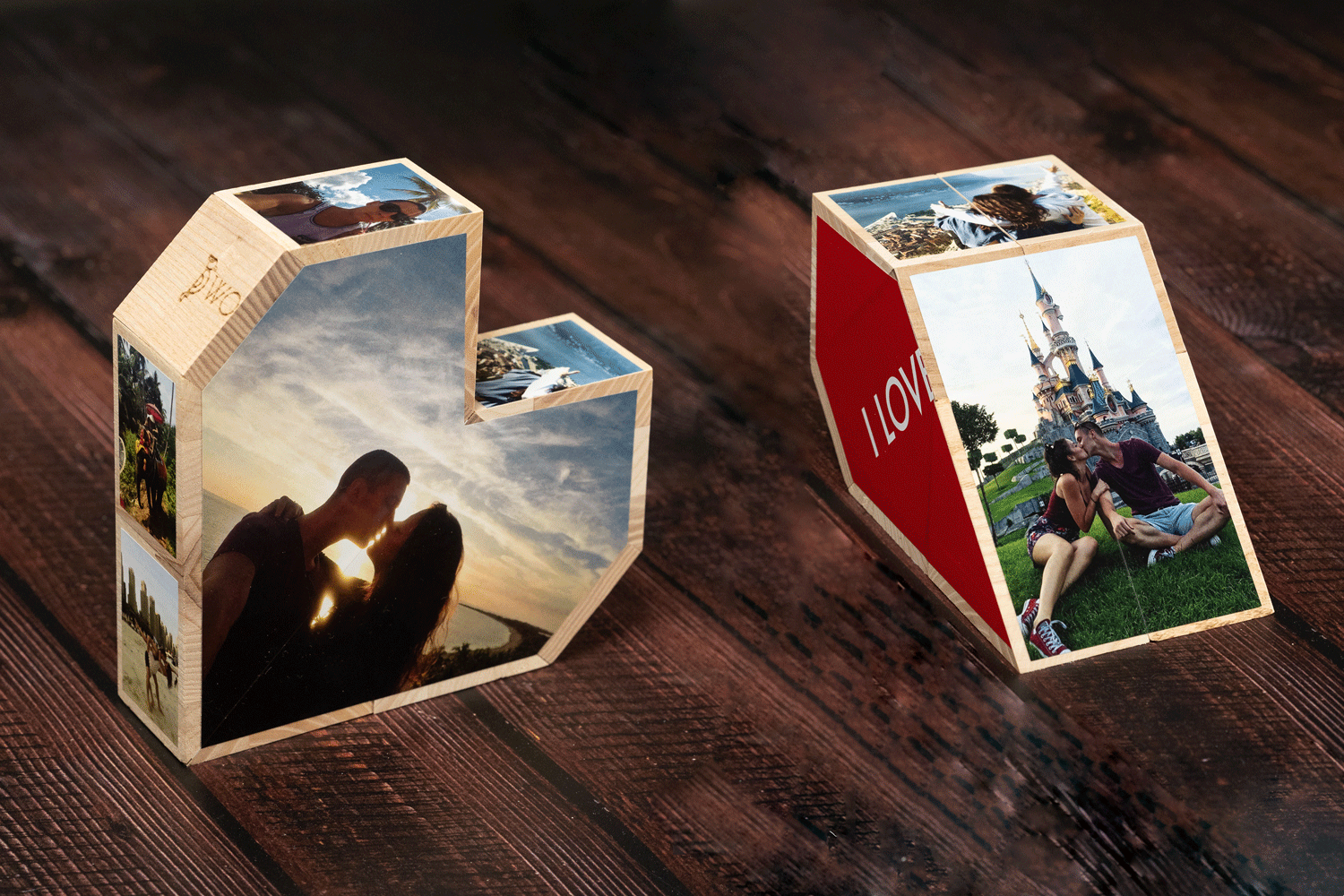 Poklon Kocka: Personalizovani Rotirajući Drveni Pokloni